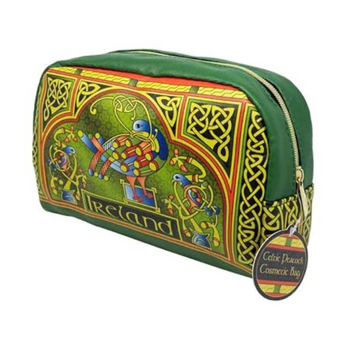 Peacock Ireland Cosmetic Bag | US Shipping