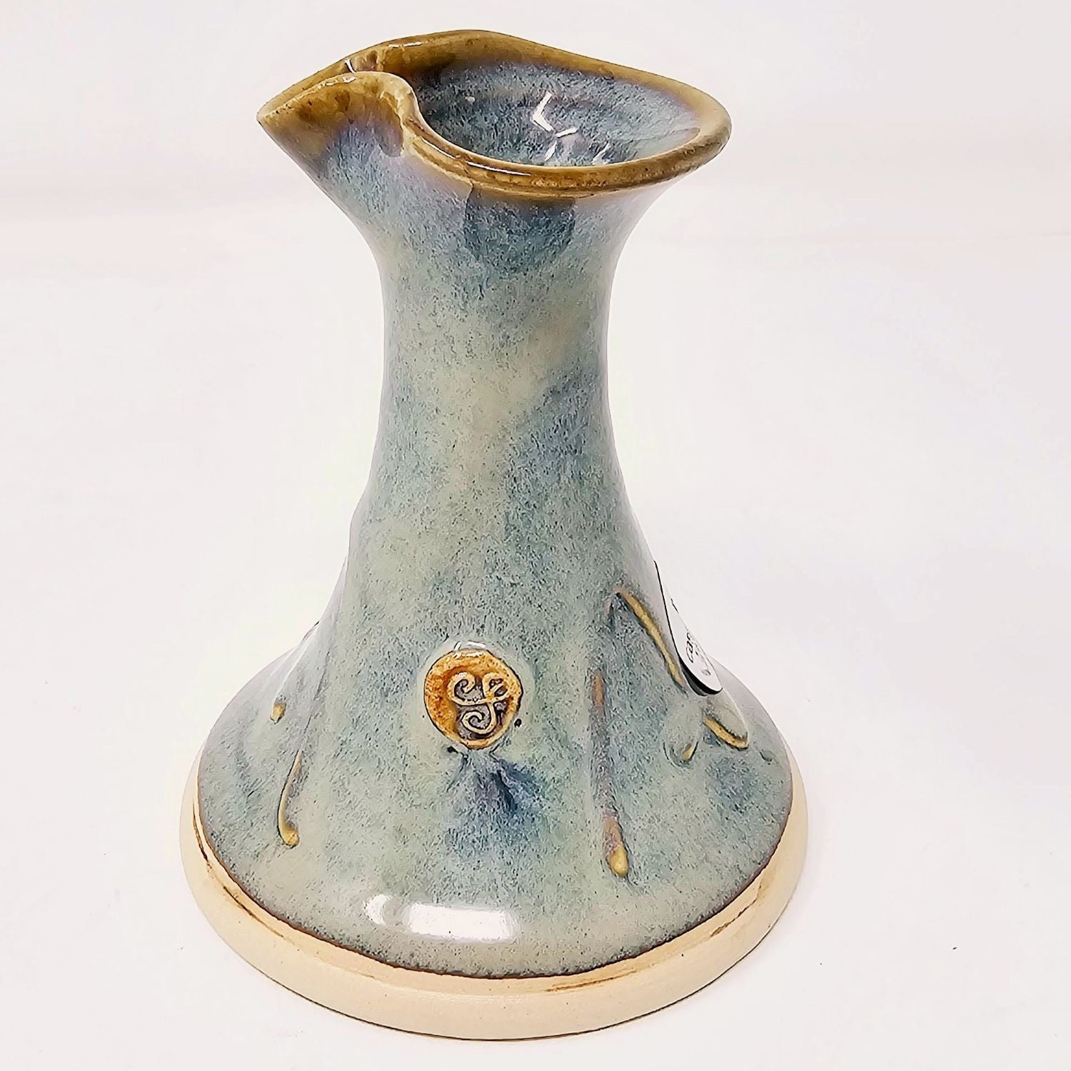 Hand Thrown Glazed Pottery Irish Creamer | Fast US Shipping