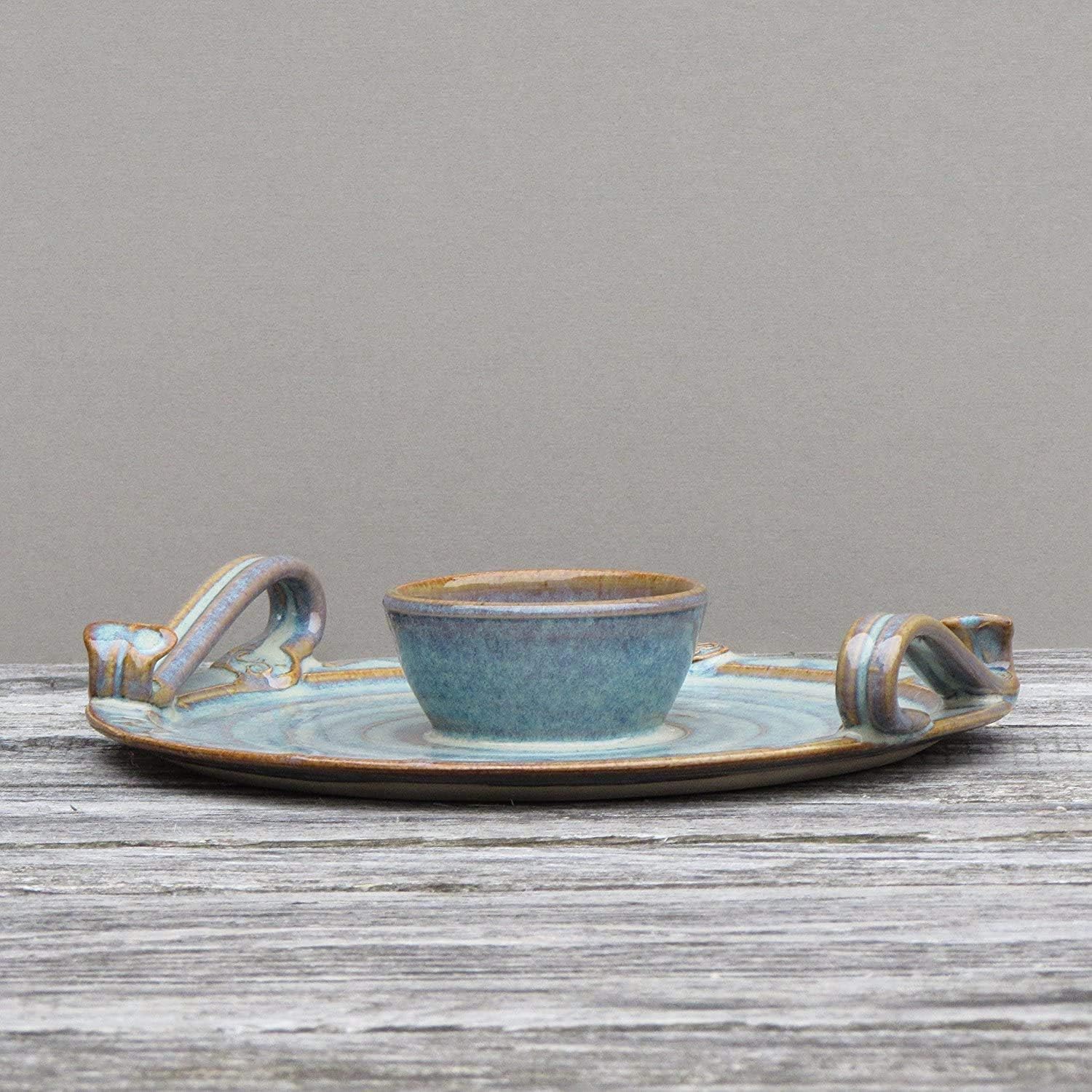 Hand Thrown Irish Pottery Chip and Dipper Platter | Fast Shipping from ...