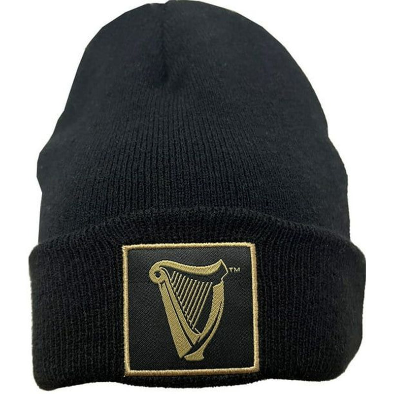Black Guinness Logo Beanie | Shipping From US
