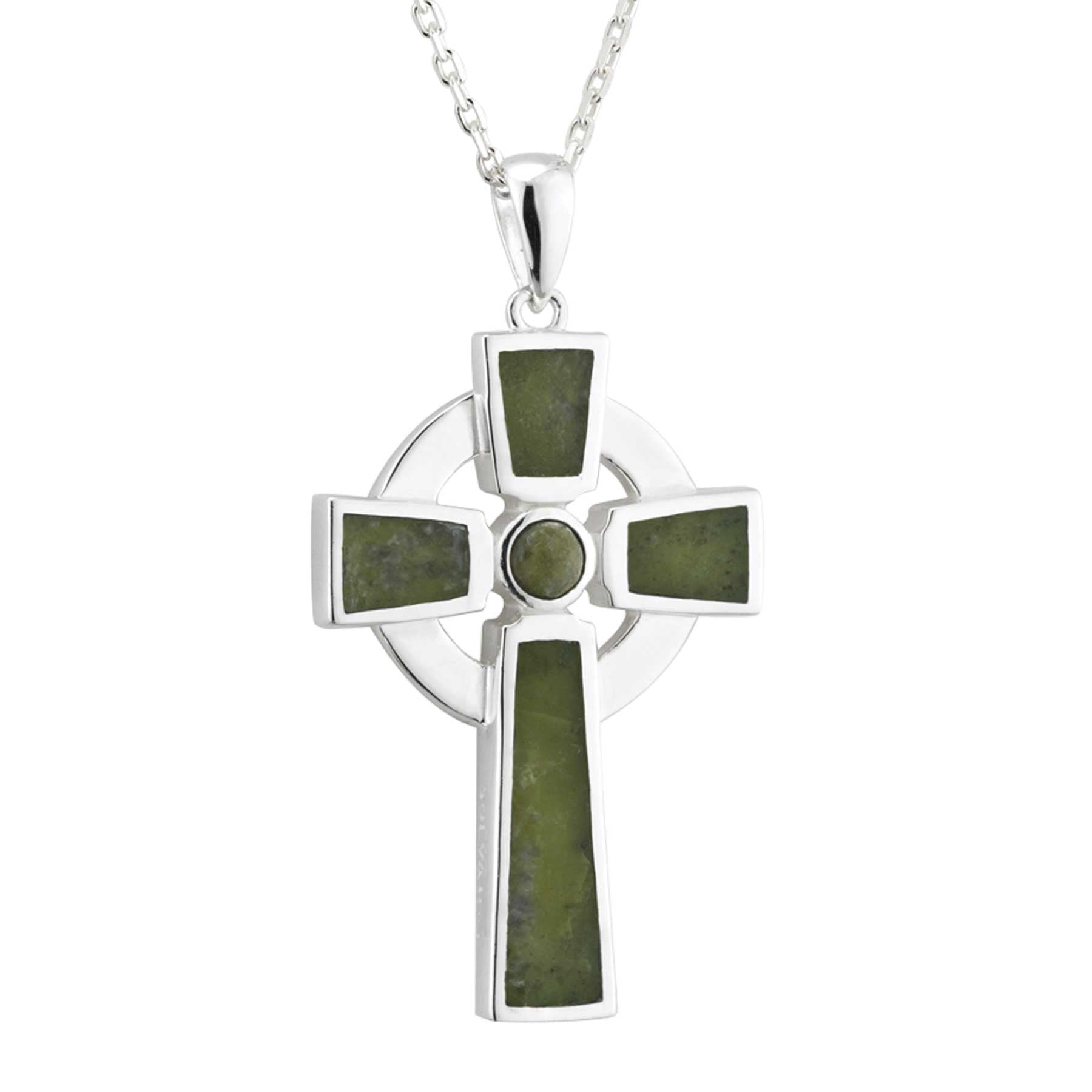 Marble cross necklace store