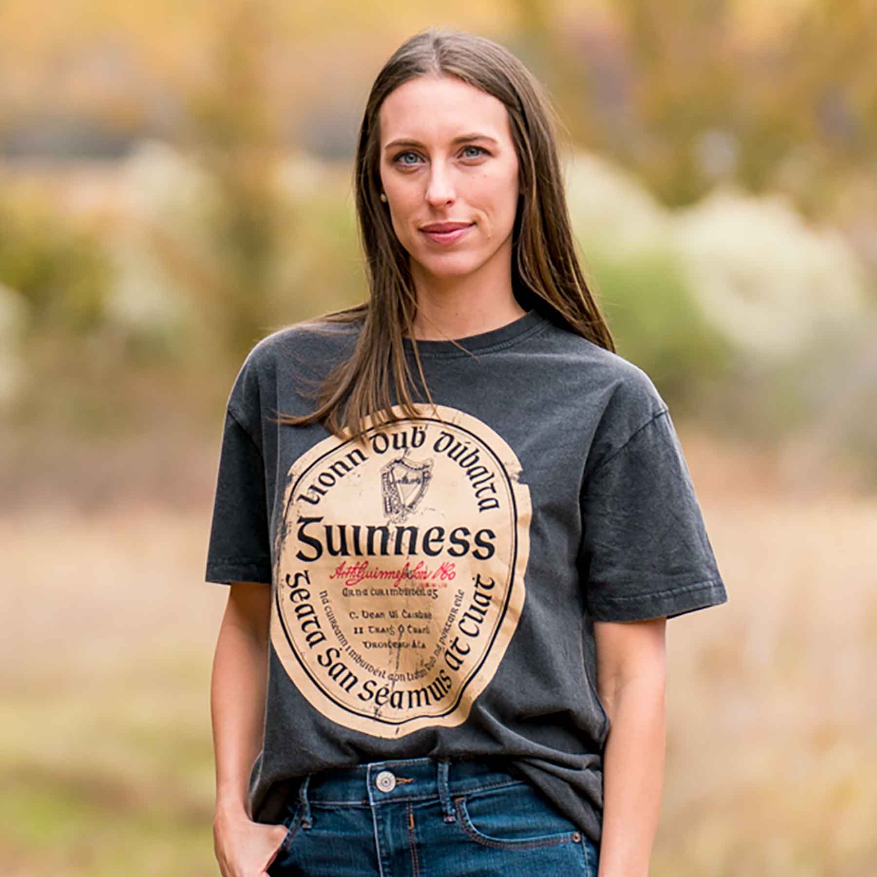 Guinness Classic Label T Shirt Creative Irish Gifts guinness-classic-label-t-shirt-creative-irish-gifts